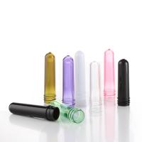 China Customized color 24mm-29g standard tooth 410 PET preform plastic preform for sale