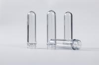China 32mm 63g Short Neck PET Preform FOOD Grade BPA Free Material for sale