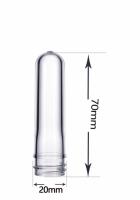 China PET Bottle Embryo 20mm10g Dispensing Daily Packaging Tube Embryo for sale