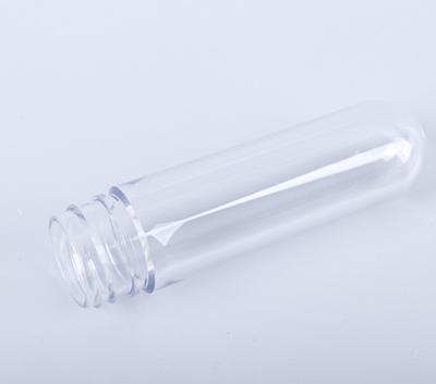 China 28mm 39g Plastic Preform Bottle Tubes Customized Total Length 95mm for sale