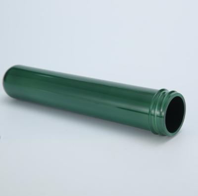 China Light Green 32mm Plastic Bottle Preform For 650ml Shampoo Bottle for sale