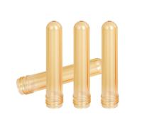 China Semi Translucent Height 100mm 24mm PET Preform Semi Finished Product for sale