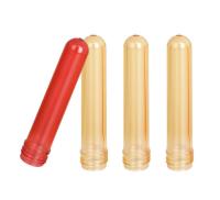 China Semi Translucent Height 100mm 24mm PET Preform Semi Finished Product for sale
