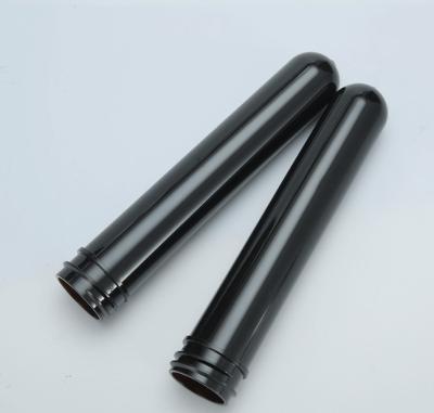 China Deep Tea Color Pattern 28mm Preform Bottle Blank With 410 Pump Head for sale