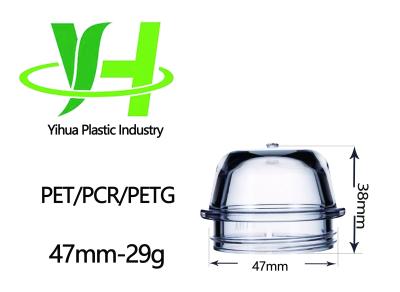 China PET Preform Transparent 47mm29gda Large Ring Tooth Mouth PET Preform Plastic Bottle for sale