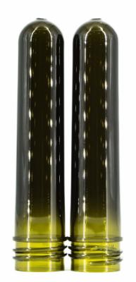 China 29g 24mm Conditioner Plastic Bottle Preform Customized Bright Brown for sale