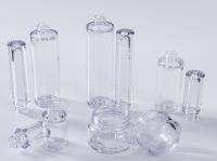 China Caliber Series PETG Plastic Bottle Preforms Custom Transparent Color for sale