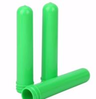 China High Gloss Blue Green Plastic Bottle Preform 60g Caliber 28mm Series for sale