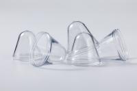 China Wide Mouth 70mm 24g Water Bottle Preform 300ml Food Grade PET Jar for sale
