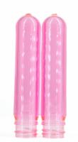 China 20mm Custom Pink Pet Plastic Bottle Preform FDA REACH ISO9001 Certifications for sale