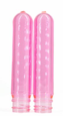 China 20mm Custom Pink Pet Plastic Bottle Preform FDA REACH ISO9001 Certifications for sale