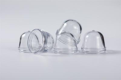China Thick Wall 53mm PETG PET Test Tube Wide Mouth Cosmetic Preforms for sale