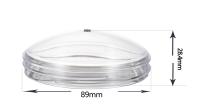 China 120ml 89mm 23g PET Jar Preform For Cosmetic Skin Care Packaging for sale