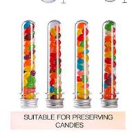 China 40ml Clear Plastic Test Tube 28mm PET Preform For Water Bottles for sale