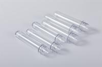 China OEM ODM PET Water Bottle Preform 45ml Plastic Test Tube With Screw Cap for sale