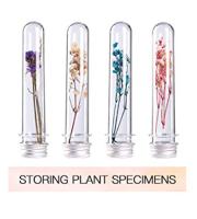 China OEM ODM PET Water Bottle Preform 45ml Plastic Test Tube With Screw Cap for sale