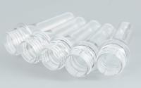 China 25g Diameter 28mm PET Preform 1810 Plastic Bottle Straight Blank for sale