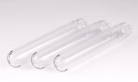 China Transparent 24mm PET Preform Cylindrical Liquid Sealed Bottle Embryo for sale