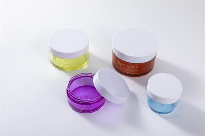 China Wide Mouth 100g  Injection Molded Cream Bottle Cosmetic Packaging for sale