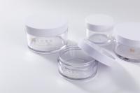China Wide Mouth 100g  Injection Molded Cream Bottle Cosmetic Packaging for sale