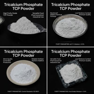 China High Purity Tricalcium Phosphate Powder with Moisture Content < 1% and Neutral to Slightly Alkaline pH (7-8) for Food and Pharmaceutical Applications for sale