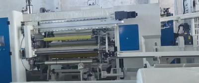 China 1200mm Fully Automatic PVC Food Wrap Cling Film Machine PVC Stretch Cling Film Extrusion Line for sale
