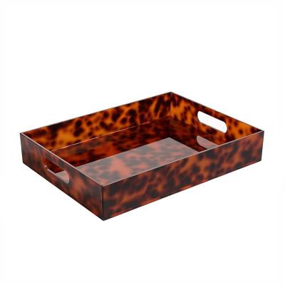 China Clear Acrylic Organizer Tray Featuring Durable Acrylic Material for Long Lasting Office Desk Organization and Storage for sale