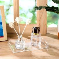 China Multi Compartment Clear Acrylic Organizer Tray Perfect for Sorting Small Items and Enhancing Workspace Organization for sale