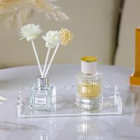 China Multi Compartment Clear Acrylic Organizer Tray Perfect for Sorting Small Items and Enhancing Workspace Organization for sale