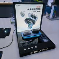 China LED Lighted Display Stand for Bluetooth Headphones, Acrylic Multi-functional Display Rack for Digital Electronic Product Display Props for sale