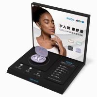 China LED Lighted Display Stand for Bluetooth Headphones, Acrylic Multi-functional Display Rack for Digital Electronic Product Display Props for sale