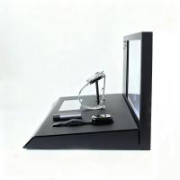 China Acrylic smart watch display stand with acrylic LED lights, high-end watch testing display stand with replaceable posters for sale