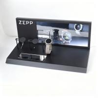 China Acrylic smart watch display stand with acrylic LED lights, high-end watch testing display stand with replaceable posters for sale