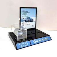 China Acrylic desktop display stands for car models at car model exhibition booths, desktop display racks for 4S stores for sale