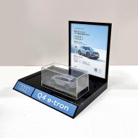 China Acrylic desktop display stands for car models at car model exhibition booths, desktop display racks for 4S stores for sale
