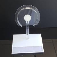 China Custom Manufacturer of Transparent Acrylic Headphone Stands, Thermoformed PMMA Gaming Headset Holders for sale