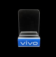 China Acrylic phone stand, counter display rack for business halls and exclusive stores, transparent desktop display bracket for mobile 3C digital products for sale