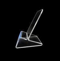 China Acrylic phone stand, counter display rack for business halls and exclusive stores, transparent desktop display bracket for mobile 3C digital products for sale