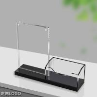 China Custom Acrylic Red Heart Donation Display Stand with Storage Box, Acrylic Leaflet Display Stand Manufacturer Customization for sale