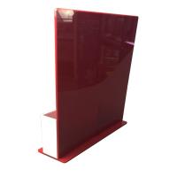 China Custom Acrylic Red Heart Donation Display Stand with Storage Box, Acrylic Leaflet Display Stand Manufacturer Customization for sale