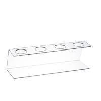 China Transparent Z-shaped acrylic ice cream cone holder, waffle cone display stand, dessert table decorative prop for sale