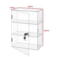 China Acrylic Lockable Display Cabinet, Living Room Storage & Display Shelf for Toys, Cosmetics and Figurines for sale