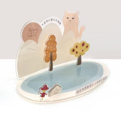 China Pediatric Doctor Recommended 5mm Thick Clear Acrylic Display Riser, Non-Toxic Safe Acrylic Stand for Baby Kids Products, Custom UV Printing Logo Counter Display Rack for sale