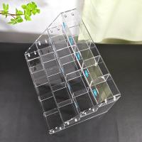 China Pediatric Doctor Recommended 5mm Thick Clear Acrylic Display Riser, Non-Toxic Safe Acrylic Stand for Baby Kids Products, Custom UV Printing Logo Counter Display Rack for sale