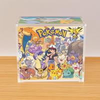 China Acrylic Magnetic Storage Box for Pokémon Game Cards, Transparent Dust-Proof Collecting Display Case with Lid for ETB for sale