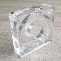 China Light Luxury Transparent Acrylic Display Box, Magnetic Storage Case for Badges, Slotted Standee, Card Brick Display Stand, Jewelry and Gold Coins for sale