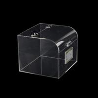 China Custom Acrylic Boxes for Supermarket Bulk Food with Lids, Candy Containers, Raffle Boxes, Business Card Holders for Advertising, and Storage Boxes for sale