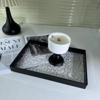 China High-end acrylic storage tray, light luxury style for bathroom, washstand, cosmetics, jewelry and aromatherapy storage for sale