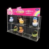 China Acrylic Blind Box & Figure Display Rack, Transparent Compartment Dust-Proof Storage Case for Lego Minifigures, Models and Dolls for sale