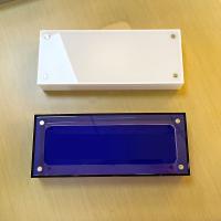 China Magnetic replaceable cover acrylic desktop mini light box, USB rechargeable business sign atmosphere lamp for bars for sale
